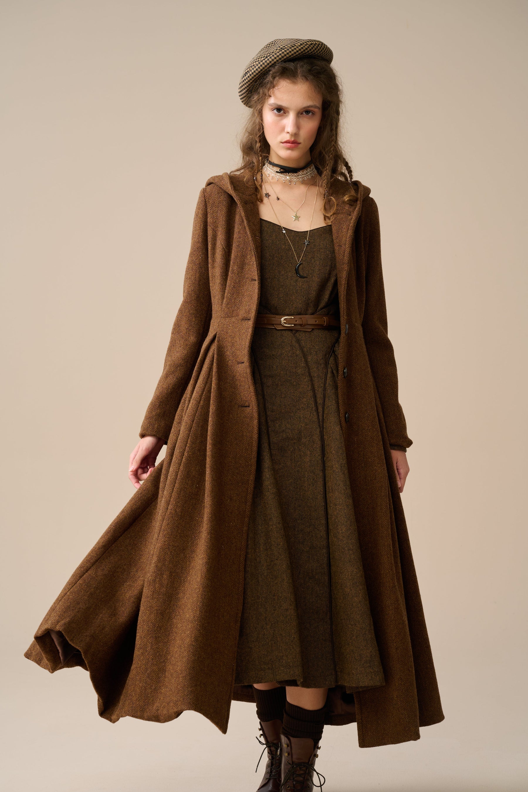 My Fair Lady 26 | Hooded Wool Coat – Linennaive