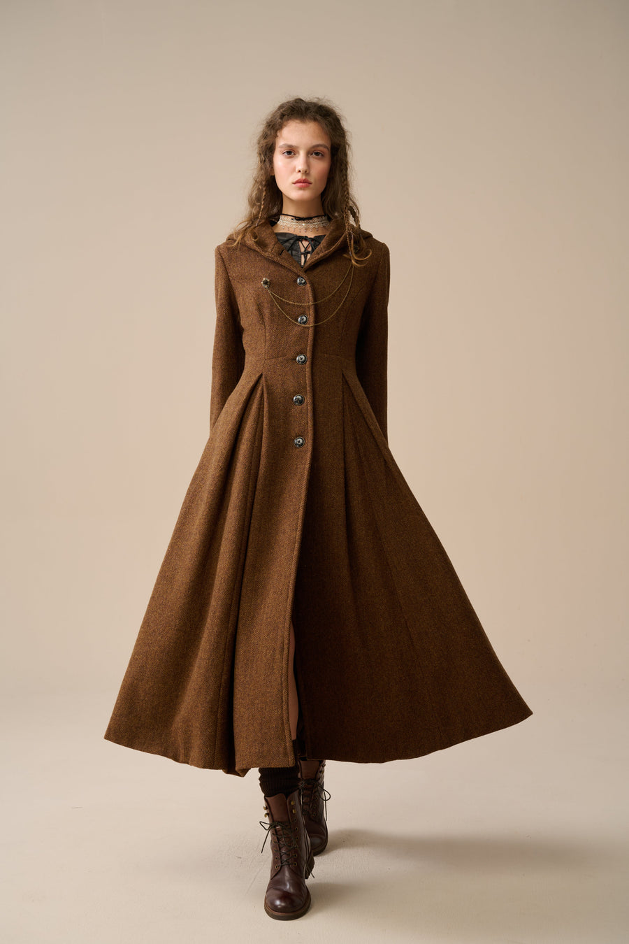 My Fair Lady 26 | Hooded Wool Coat – Linennaive