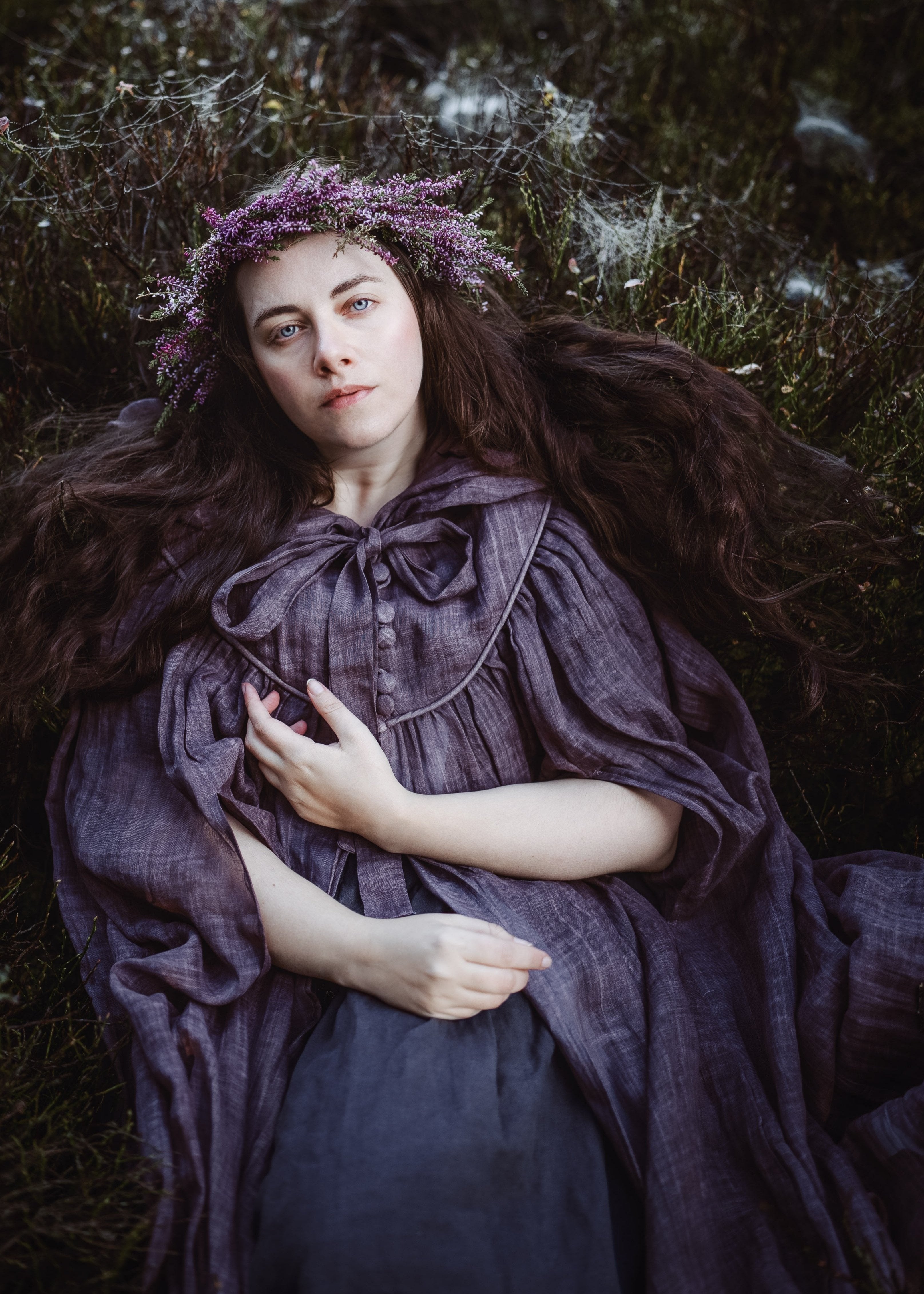 Venus 24 | Fairy Linen Hooded Cloak – Linennaive