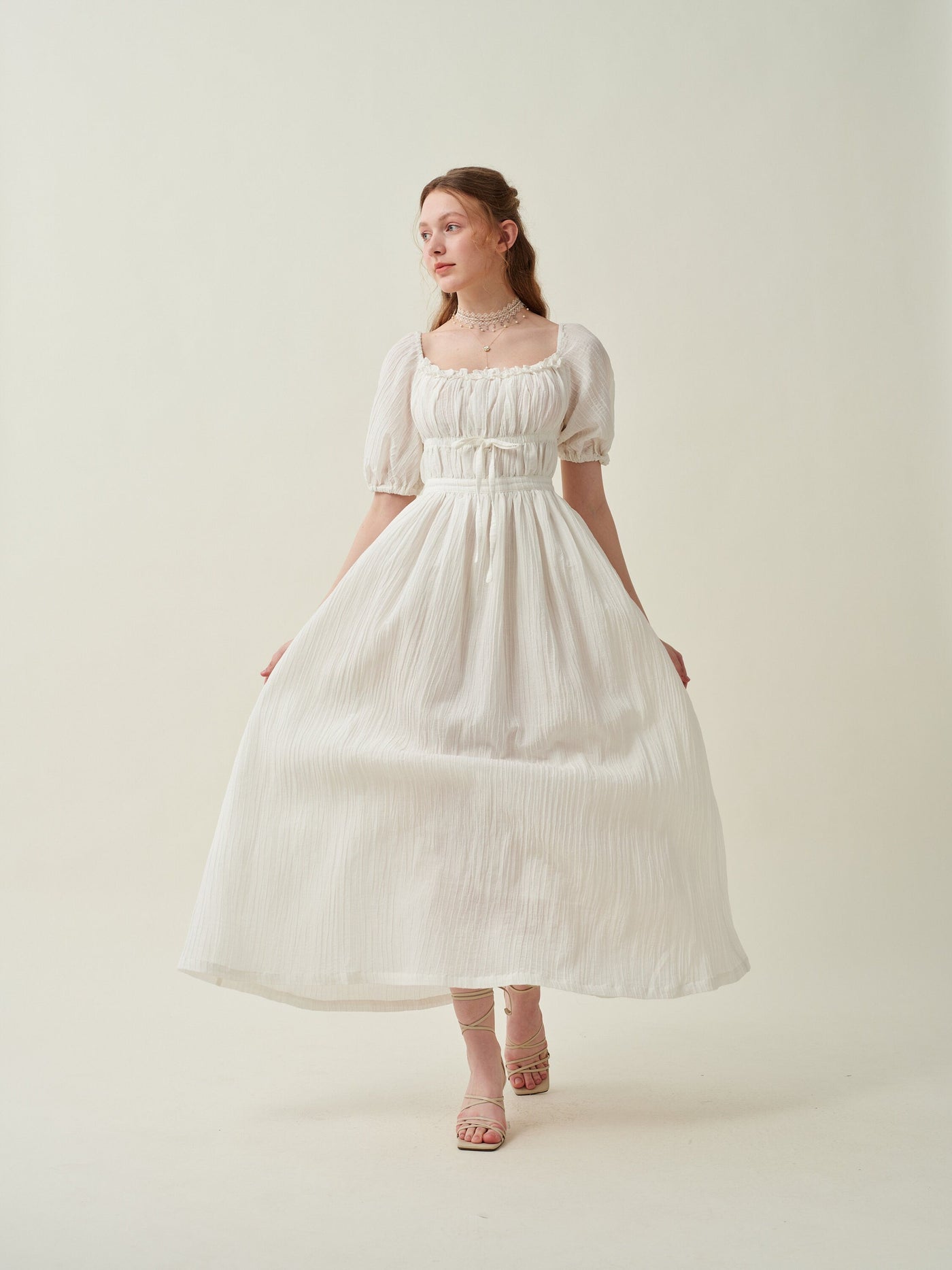 Osmanthus 01 | maxi linen dress – Linennaive