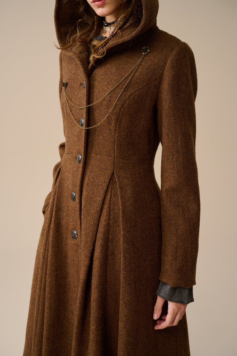 My Fair Lady 26 | Hooded Wool Coat – Linennaive