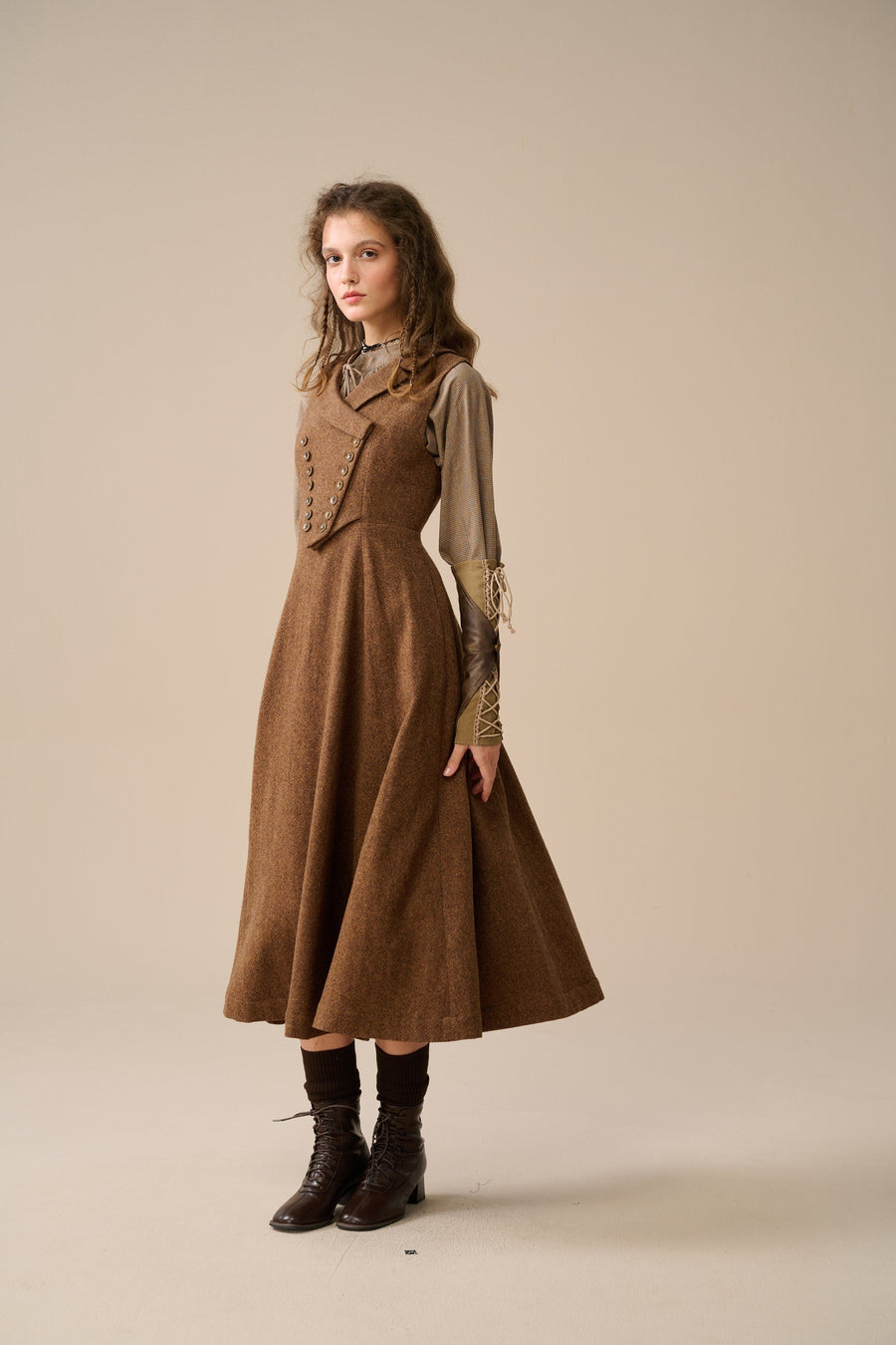 Helen 17| Vintage wool dress – Linennaive