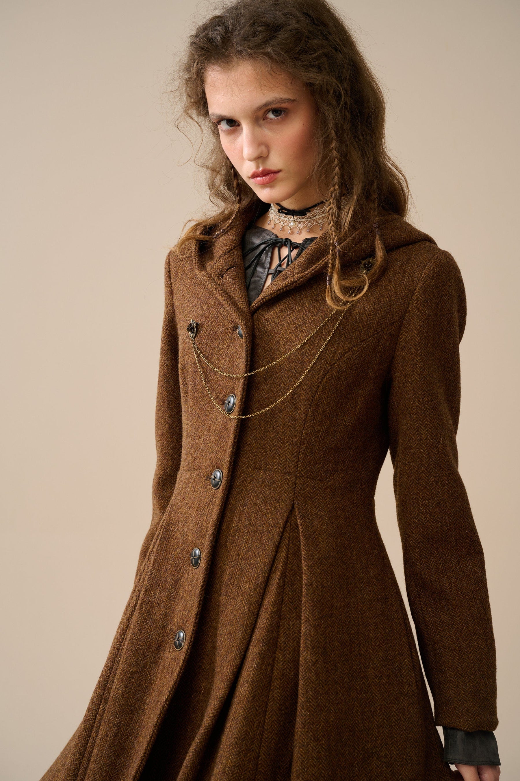 My Fair Lady 26 | Hooded Wool Coat – Linennaive