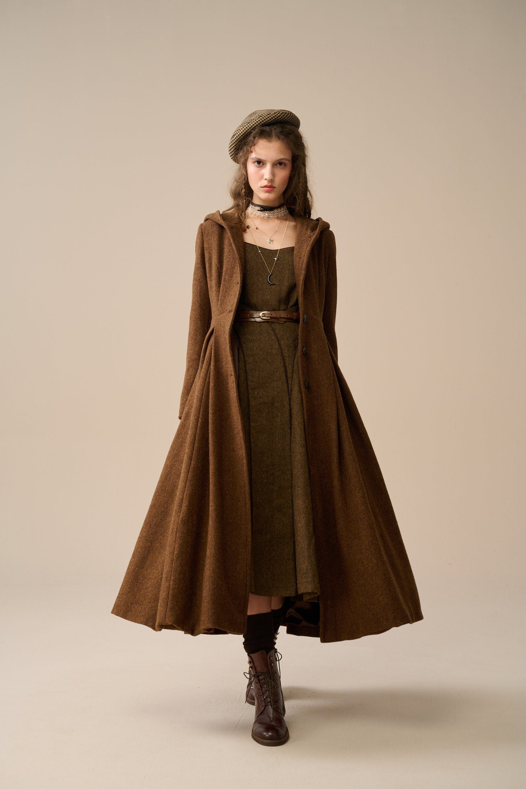 My Fair Lady 26 | Hooded Wool Coat – Linennaive