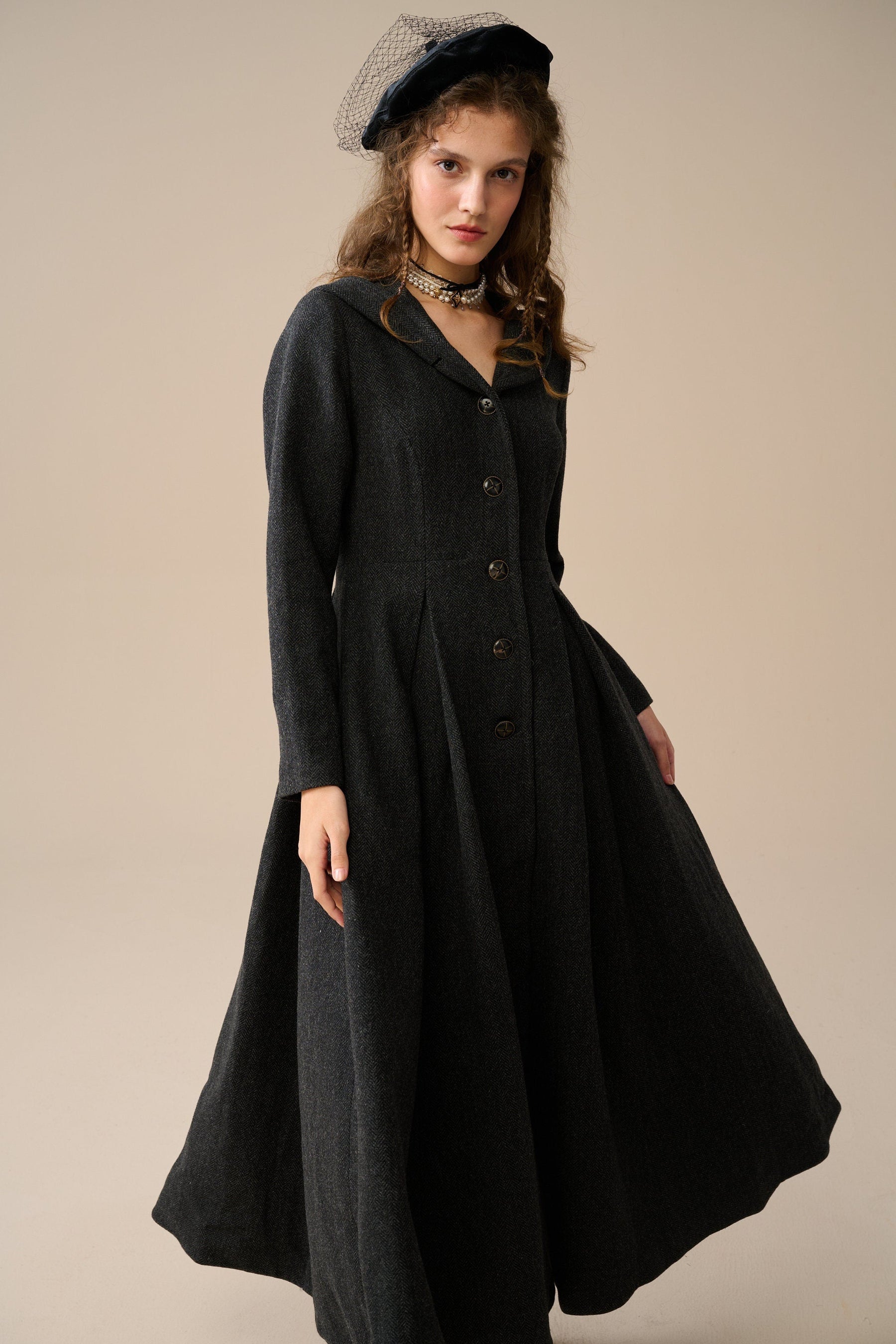 My Fair Lady 26 | Hooded Wool Coat – Linennaive