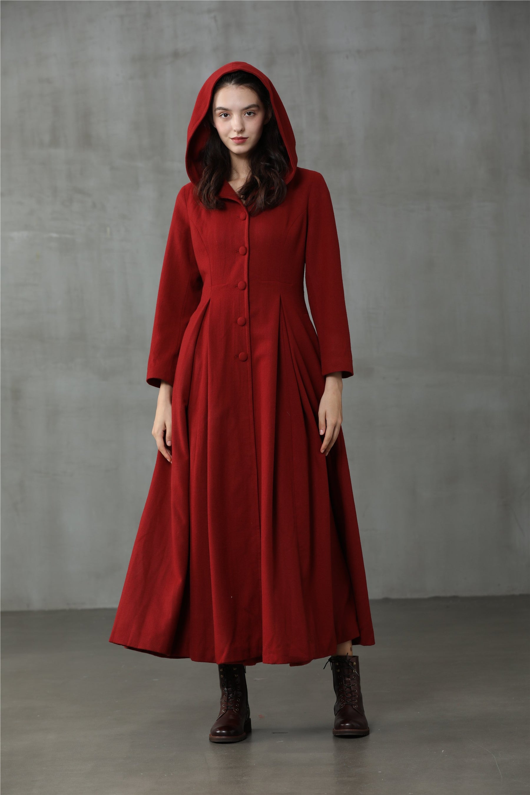 My Fair Lady 26 | Hooded Wool Coat – Linennaive